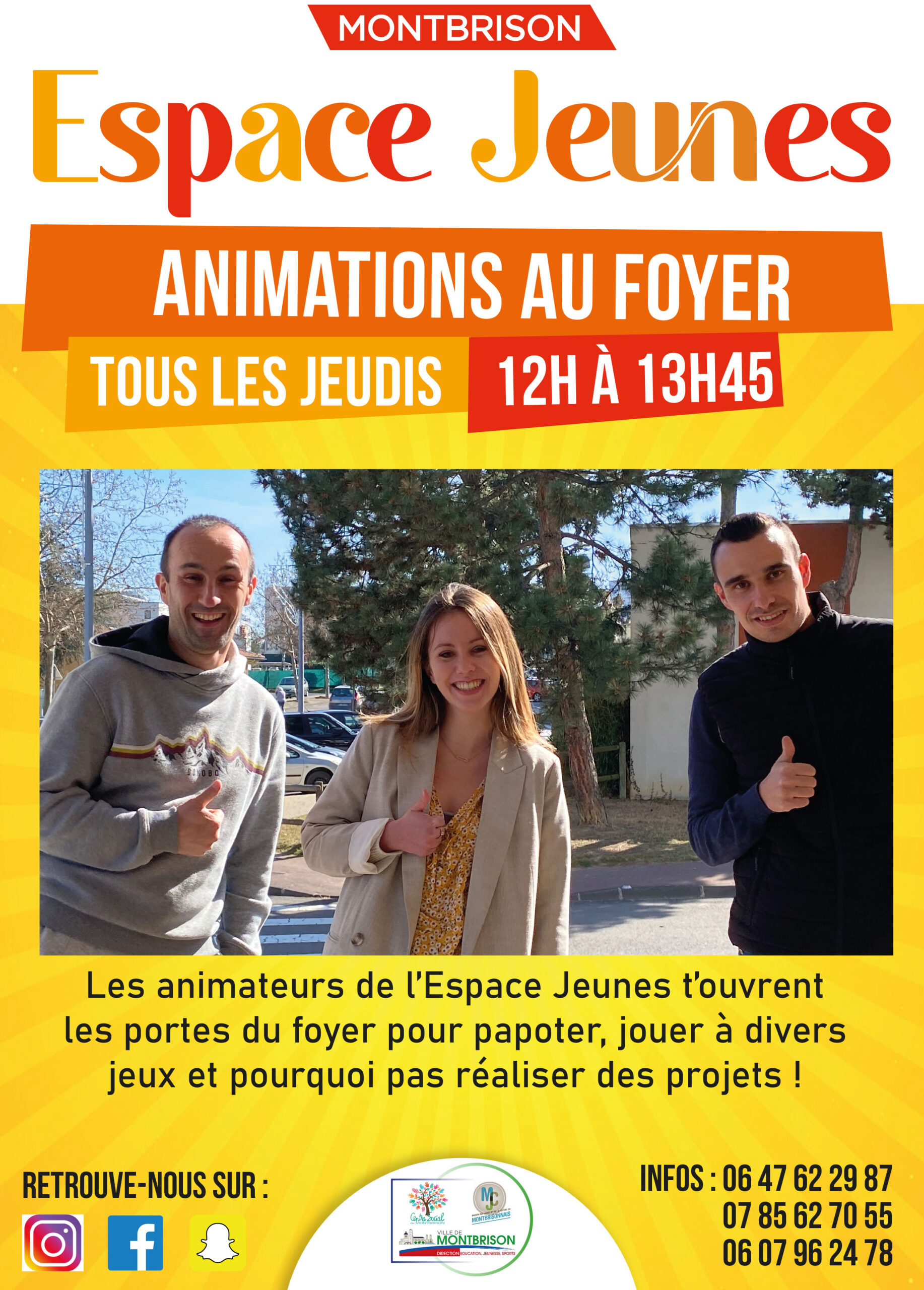 Venez découvrir l’Espace Jeunes | Ville de Montbrison