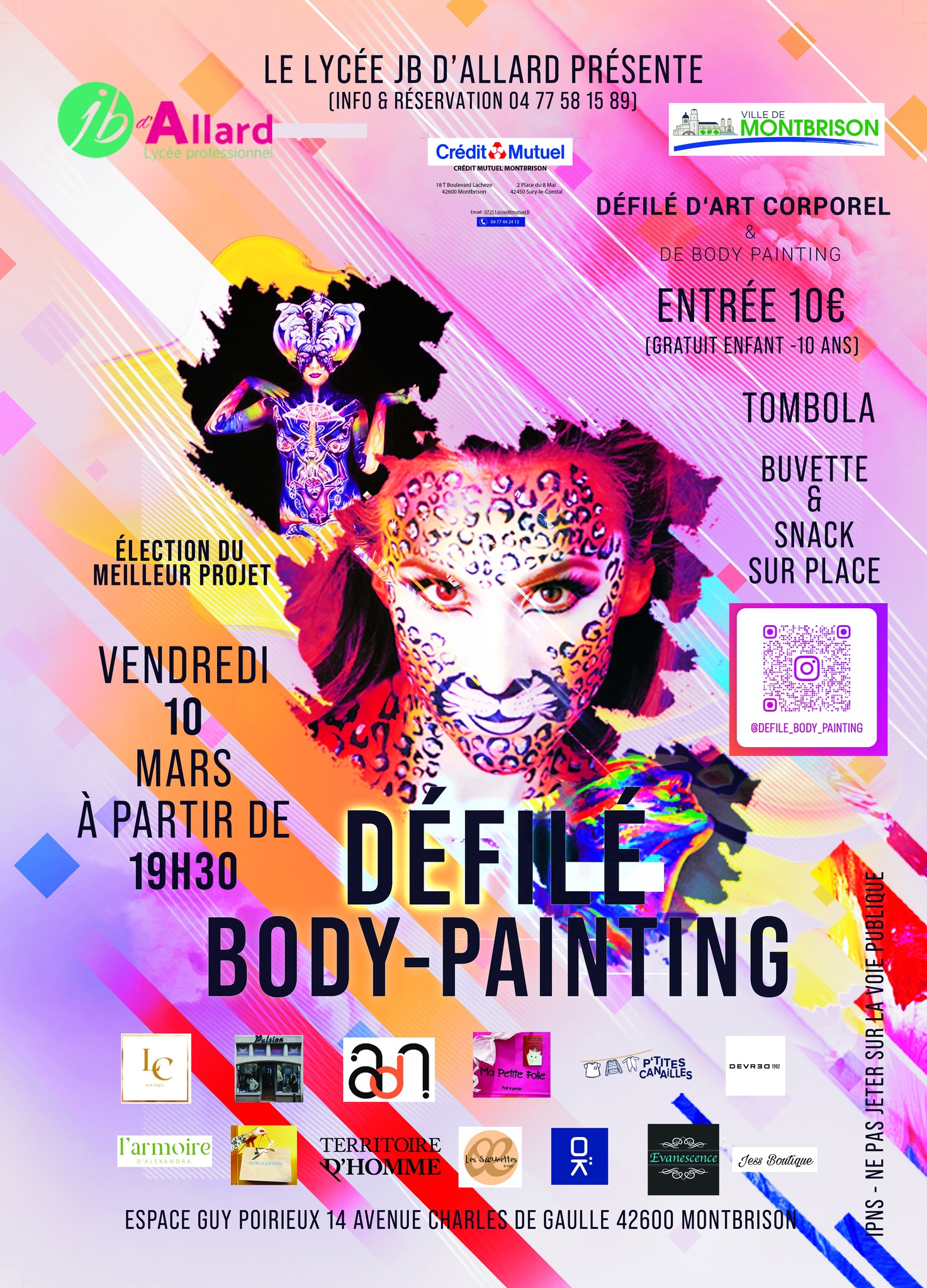 Défilé Body-Painting | Ville de Montbrison