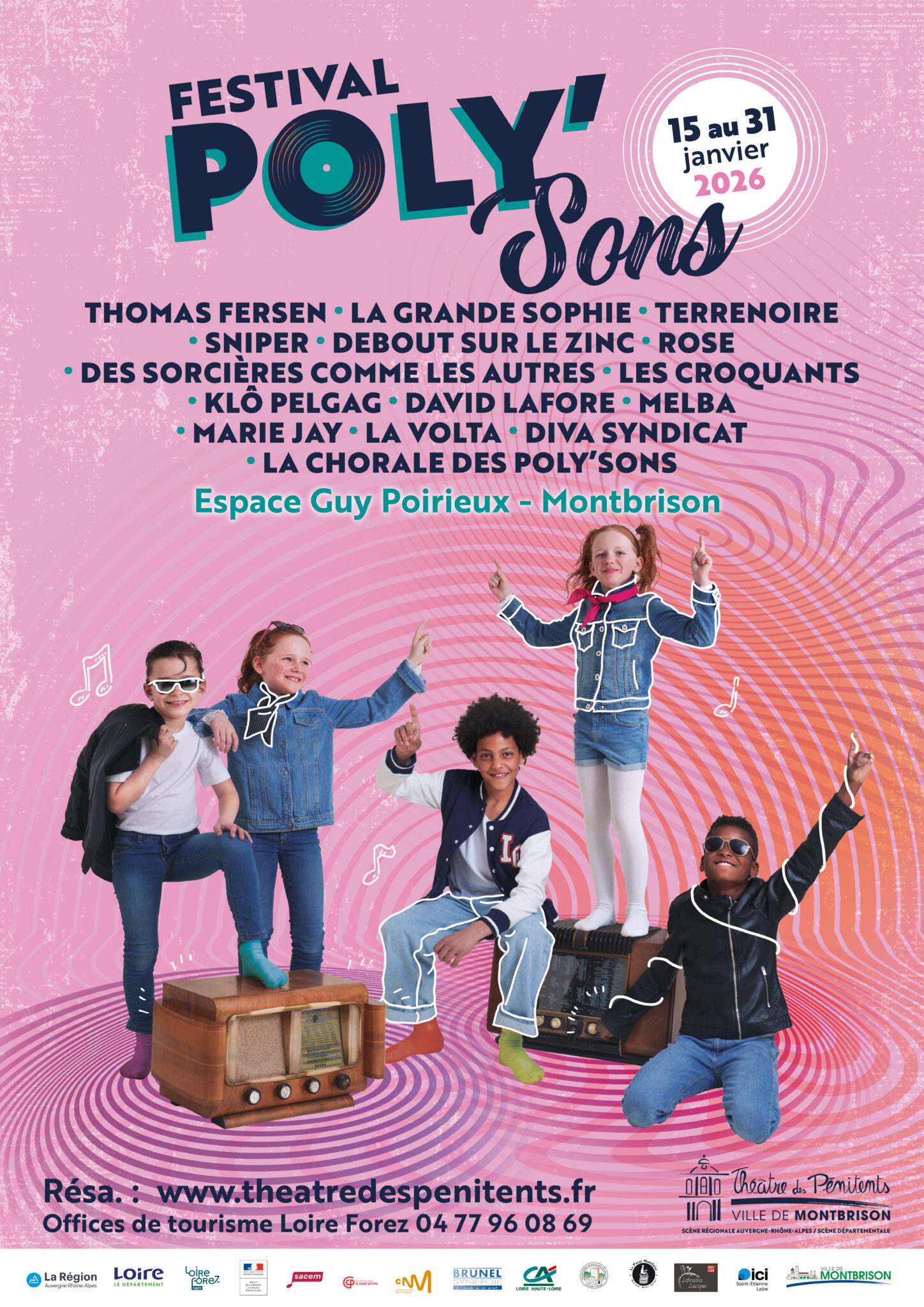 Festival Poly’Sons 2026 | Ville de Montbrison
